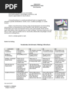 Restaurant Menu Rubric | PDF | Grammar | Symbols