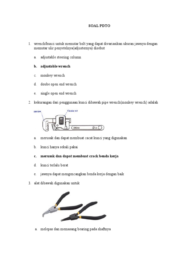 Soal Pdto | PDF