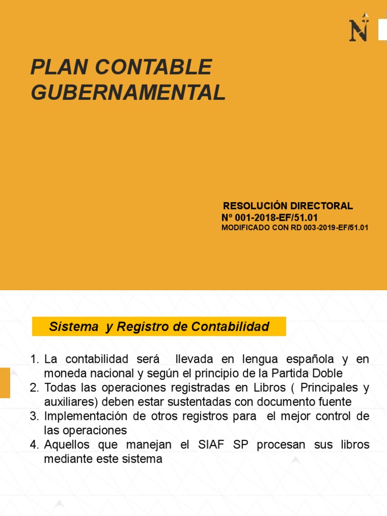 El Plan Contable Gubernamental | PDF | Contabilidad | Pensión