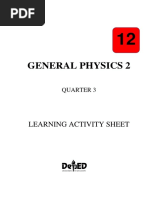 General Physics 2 Module | PDF | Electric Field | Potential Energy