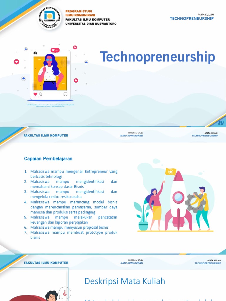 Technopreneur 1 | PDF | Karier & Perkembangan | Bisnis