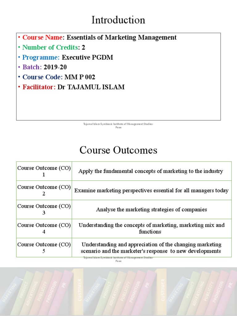 Understanding the Fundamentals of Marketing: An Introduction to the ...