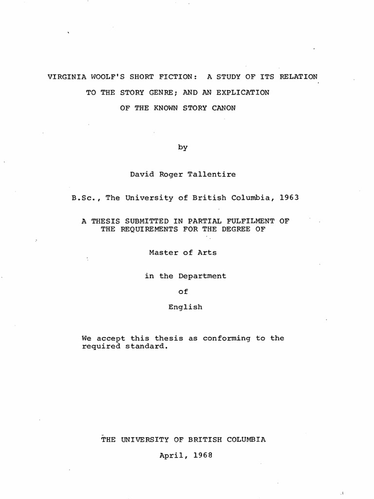 Short Stories Virginia Woolf | PDF | Bloomsbury Group | The Waves