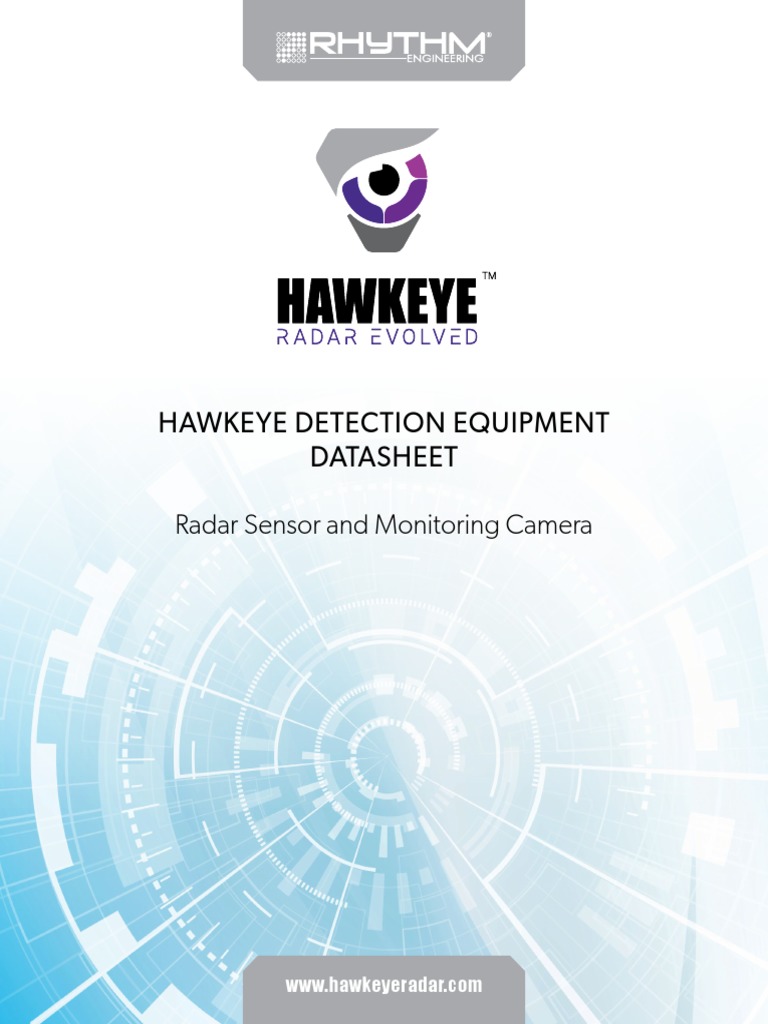 Hawkeye Radar Sensor and Camera Fourth Generation v1.0 | PDF | Radar ...