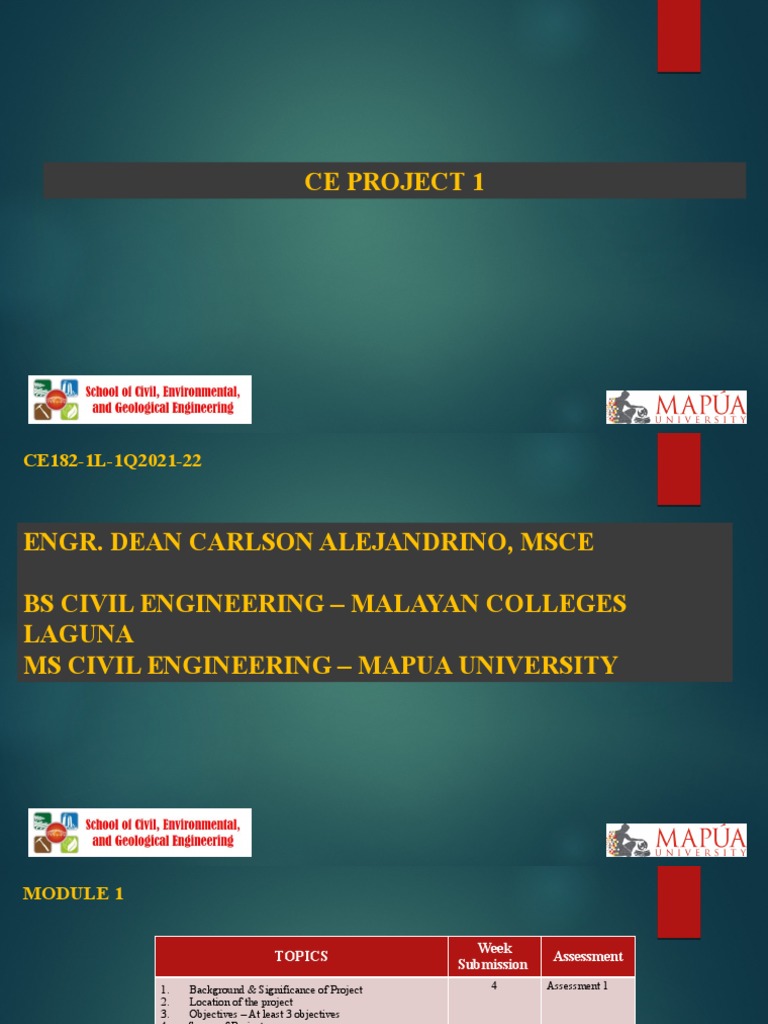 Ce Project 1 | PDF