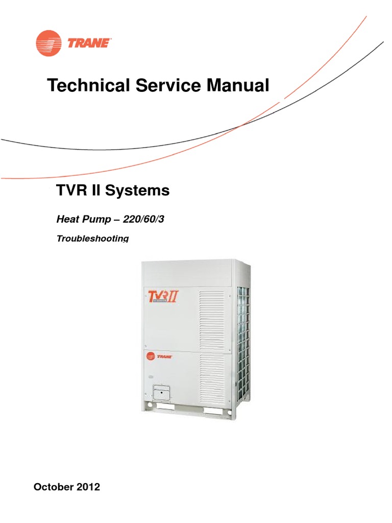 Technical Service Manual: TVR II Systems | PDF | Rectifier ...