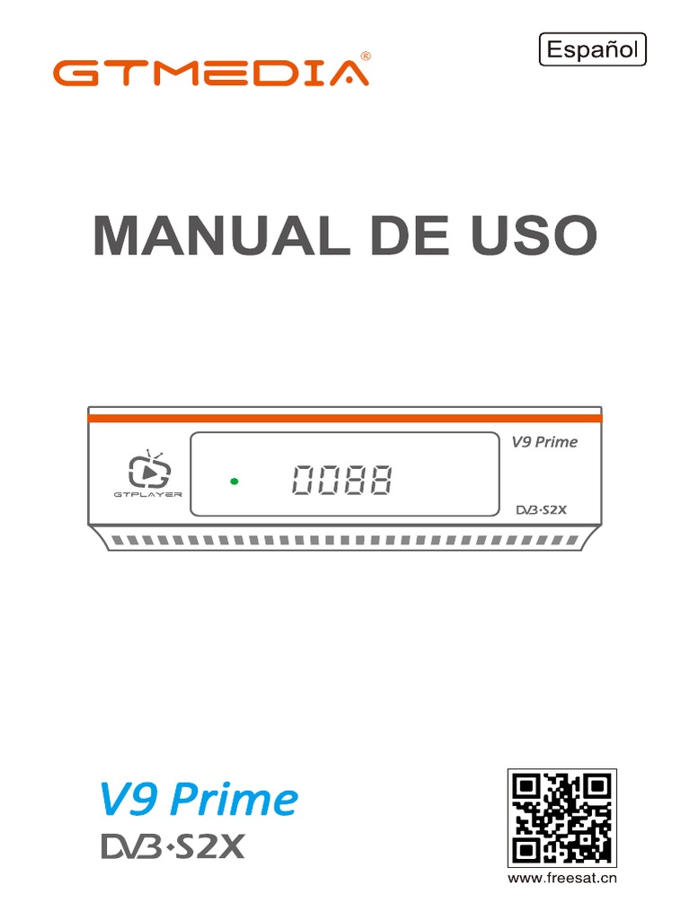 GTMEDIA V9 PRIME MANUAL de Usuario-Español | PDF