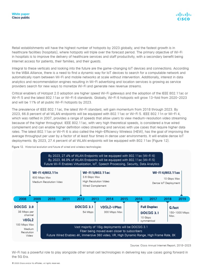 Cisco Public: White Paper | PDF | Wi Fi | Internet Of Things