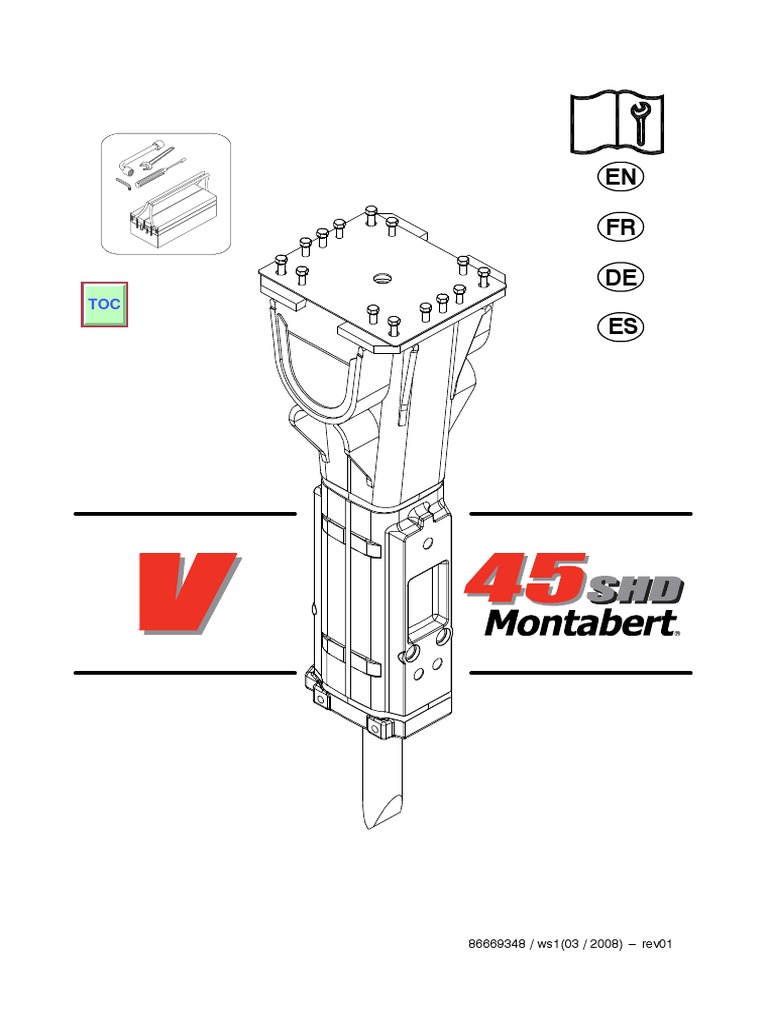 Fiche Technique Montabert V45 | PDF