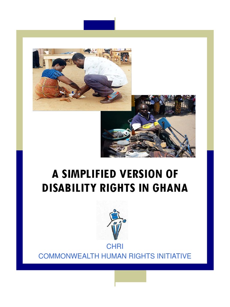 Disability Rights in Ghana | PDF | Disability | International Labour ...