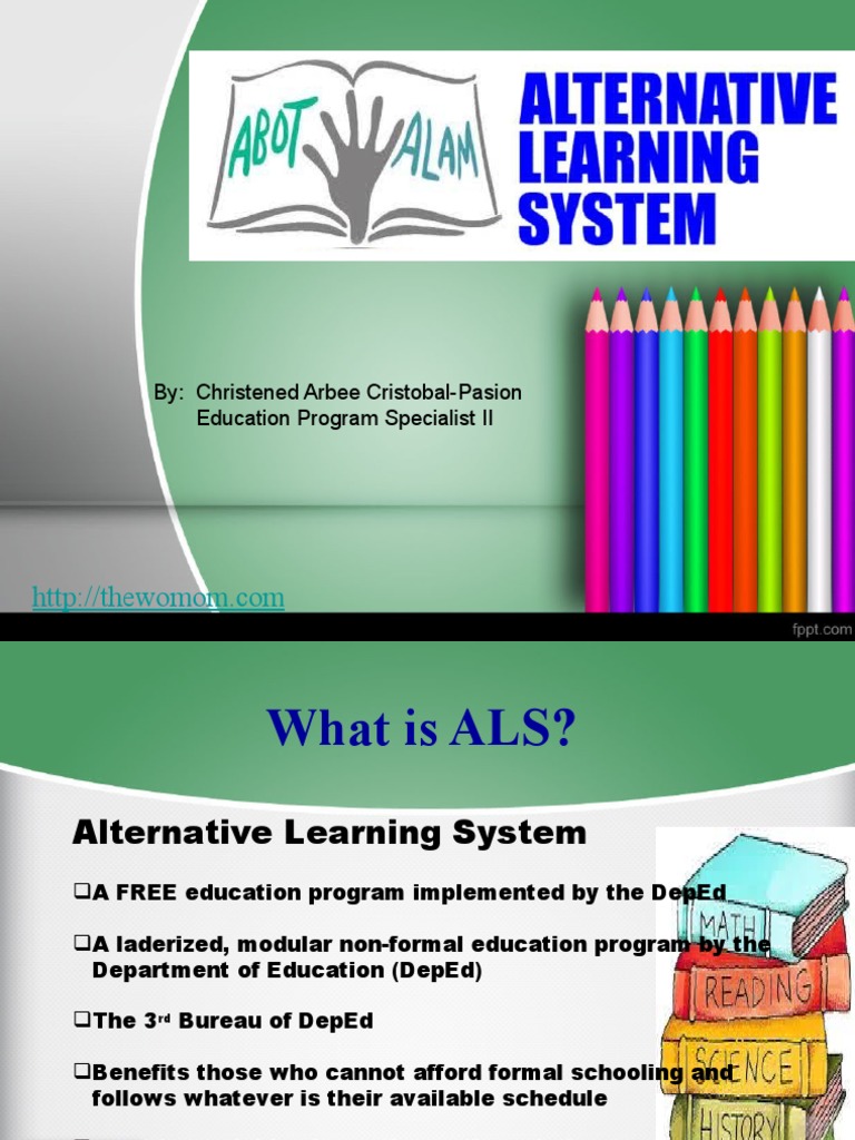 Als Abot Alam Caloocan | PDF | Literacy | Educational Technology