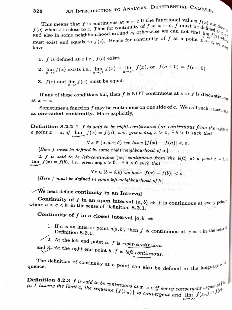 An Introduction to Differential Calculus: Continuity and Discontinuity ...