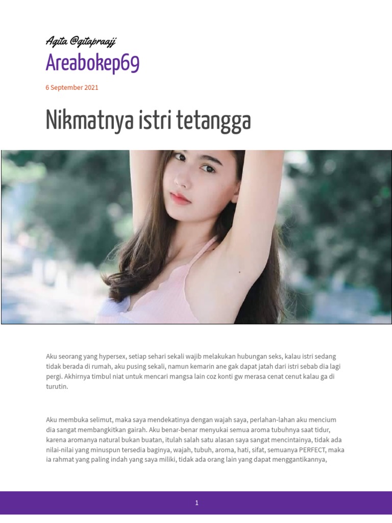 Areabokep69: Nikmatnya Istri Tetangga | PDF