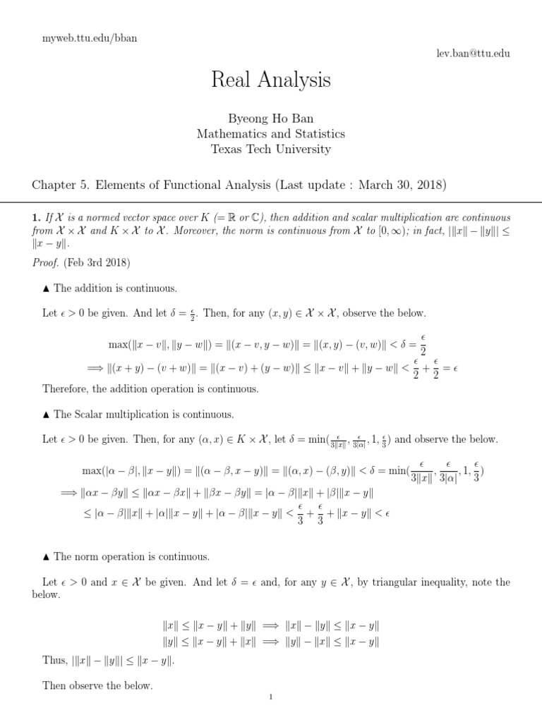 Solution Real Analysis Folland Ch5 | PDF | Vector Space | Linear Algebra