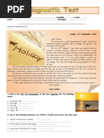 Monologue - Toy Story - You Are A Cool Toy | PDF