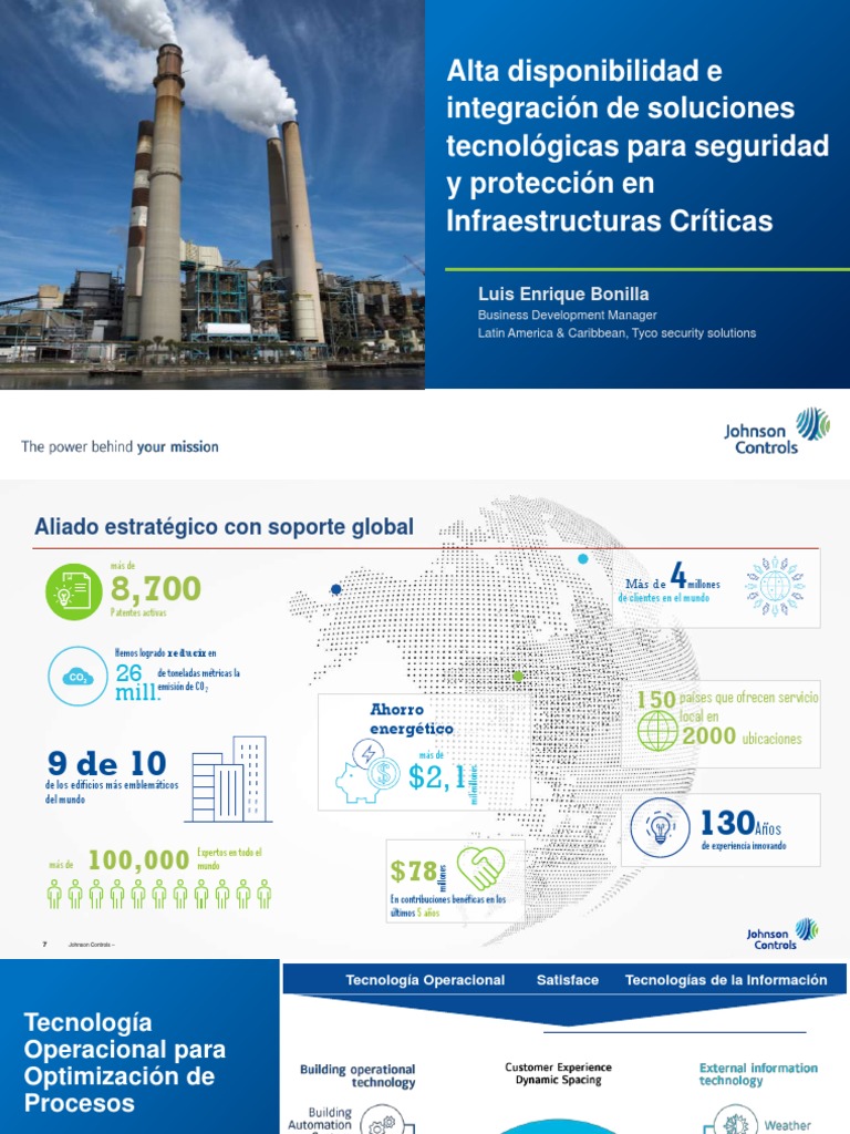 Soluciones de Seguridad en Infraestructuras Críticas | PDF | Biometría ...