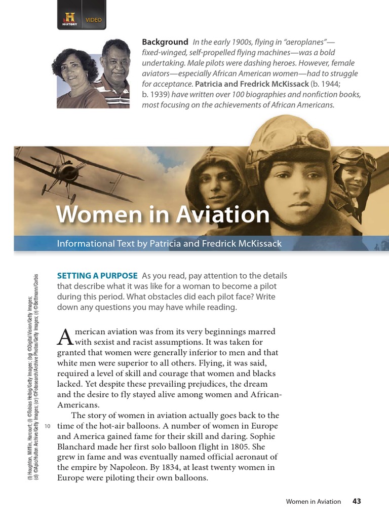 Women in Aviation | Download Free PDF | Essays | Aviation