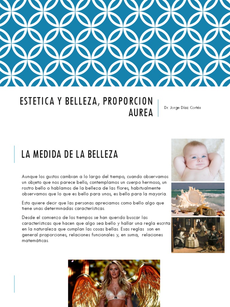 Estetica y Belleza, Proporcion Aurea 2017 | PDF | Belleza