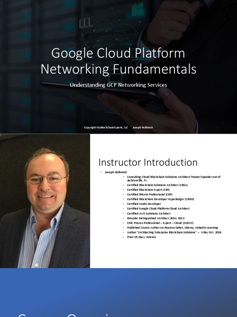 GCP Networking Course Slides For Downloads Rev1 | PDF | Cloud Computing | Computer Network