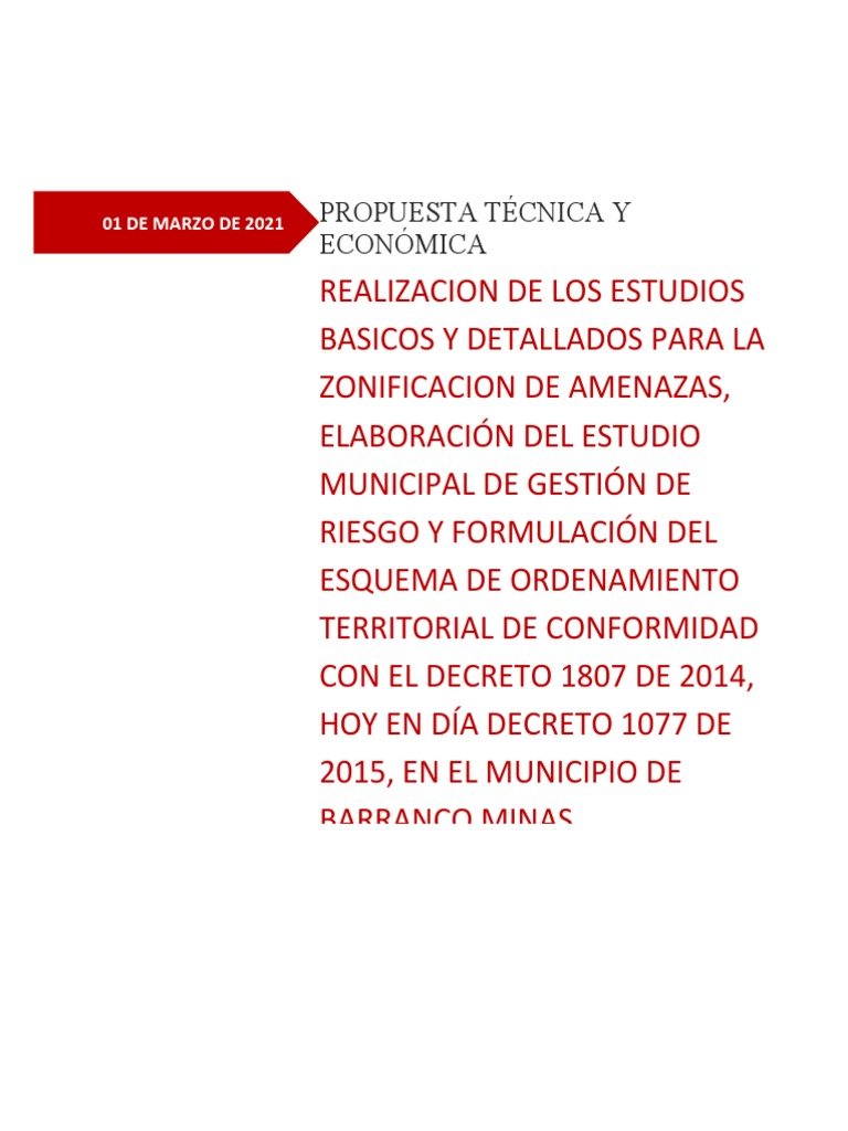 1-3-2021 Barranco Minas | PDF | Suelo | Mapa