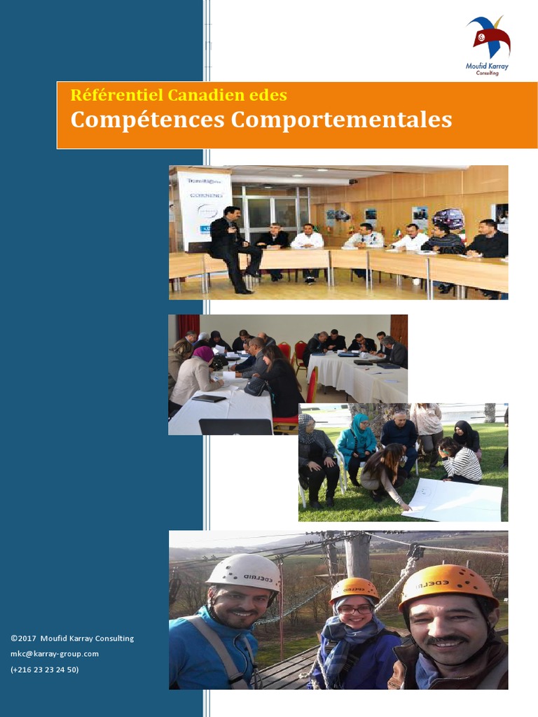 Référentiel Des Compétences Comportementales Canadien | PDF ...