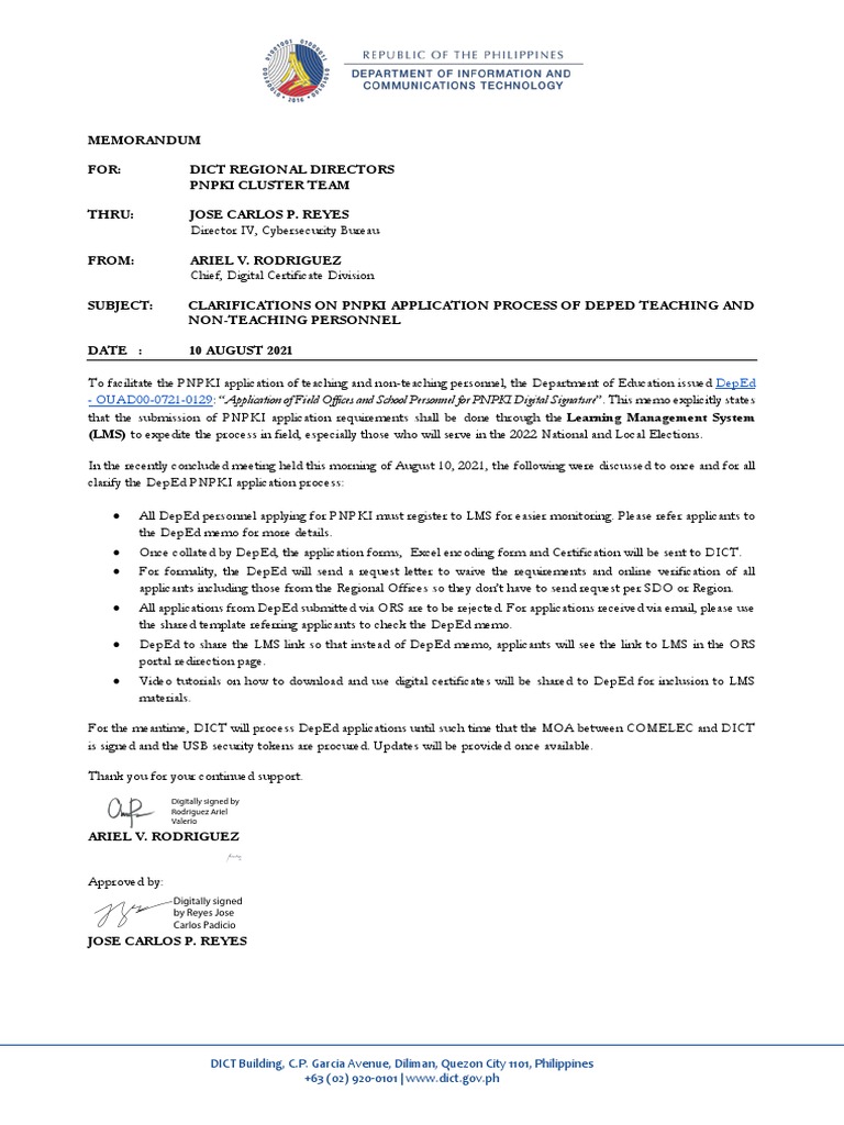 PNPKI Application Guide for DepEd | PDF | Computing | Cyberspace