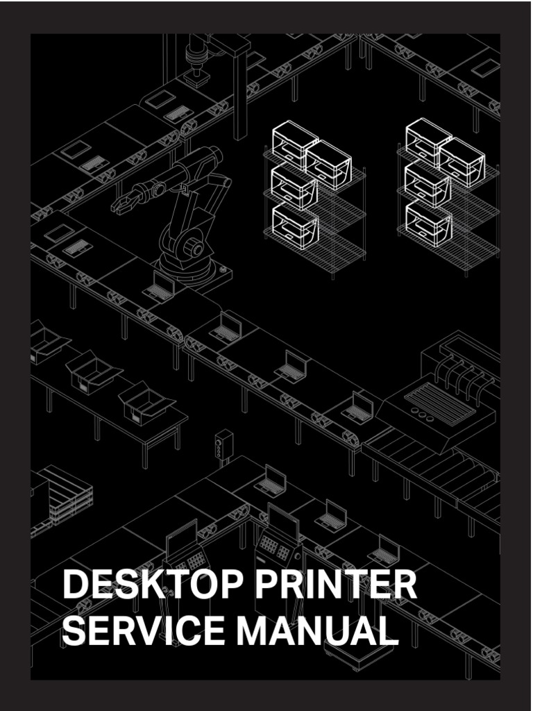 Desktop Printer Service Manual | PDF | Electrical Connector | Belt ...