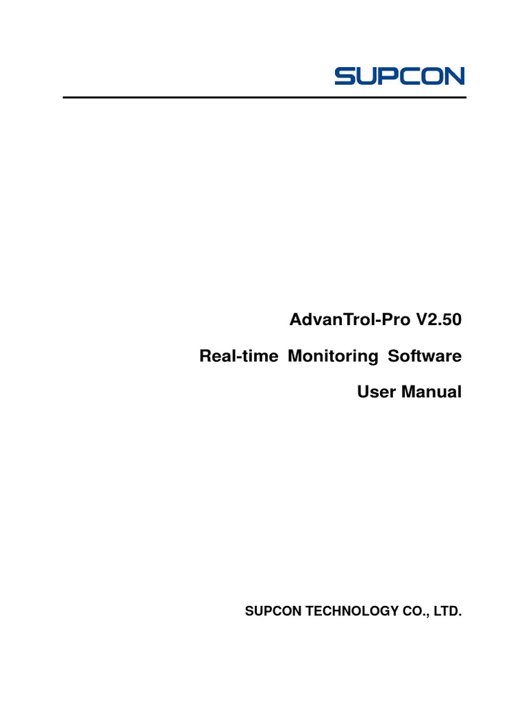 Realtime Monitoring Software User Manual | PDF | Icon (Computing) | Graphical User Interfaces