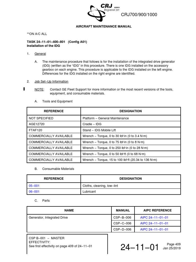 Aircraft Maintenance Manual | PDF | Transmission (Mechanics) | Nut ...