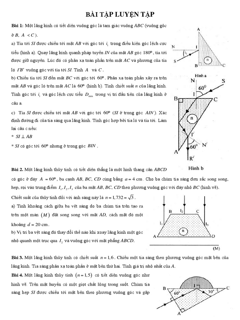 Bai Tap Luyen Tap Lang Kinh | PDF