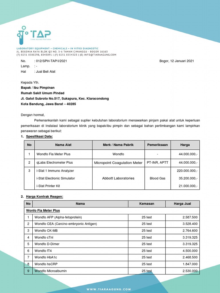 012 SPH RS PINDAD Qlabs + I-Stat + Wondfo | PDF