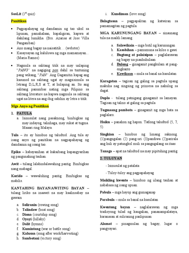 Reviewer SosLit | PDF