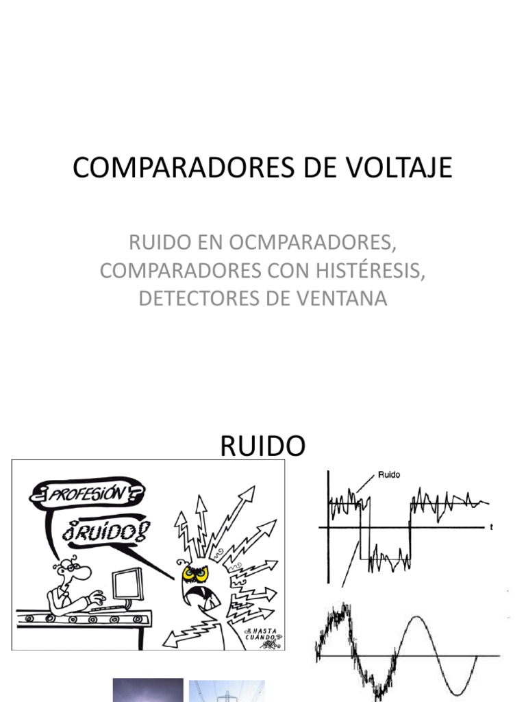 Comparadores de Voltaje | PDF | Ingeniería Electrónica | Ciencias de la ...