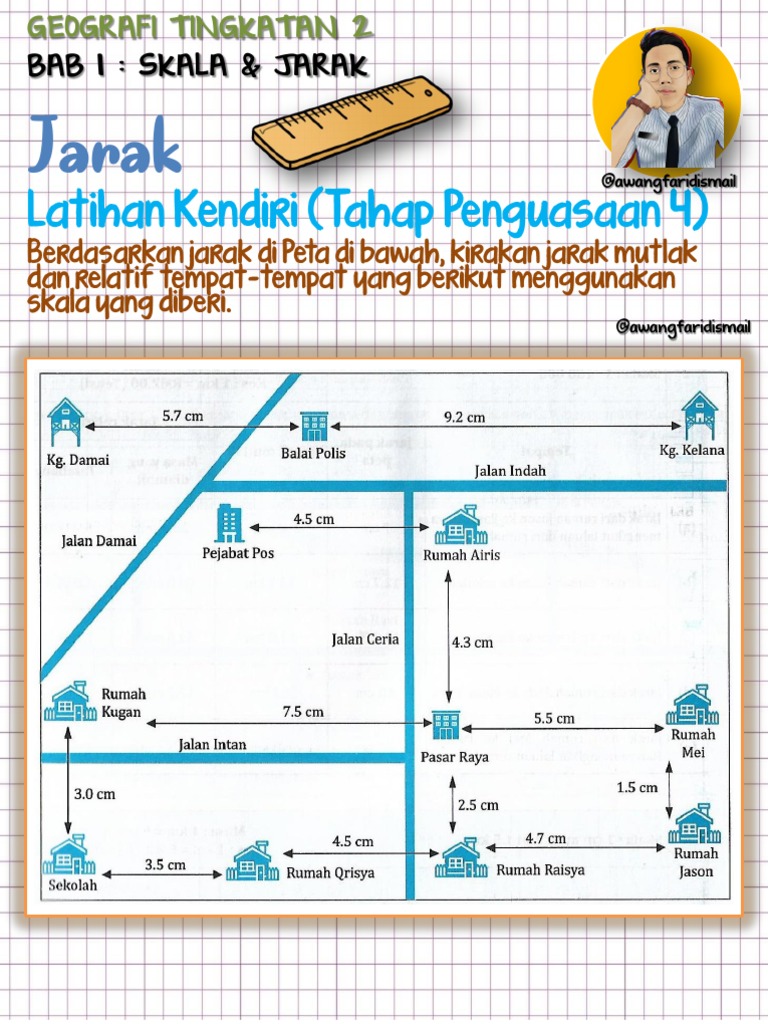 Latihan Skala & Jarak | PDF