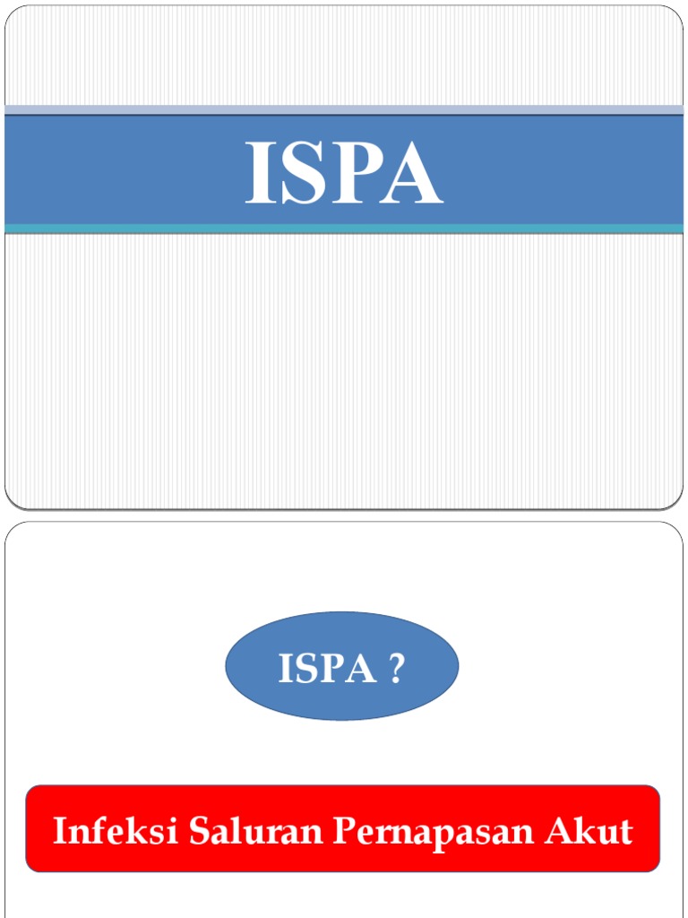 Panduan ISPA pada Anak-anak | PDF
