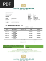 1 Contoh Bill Hotel Secara Umum | PDF