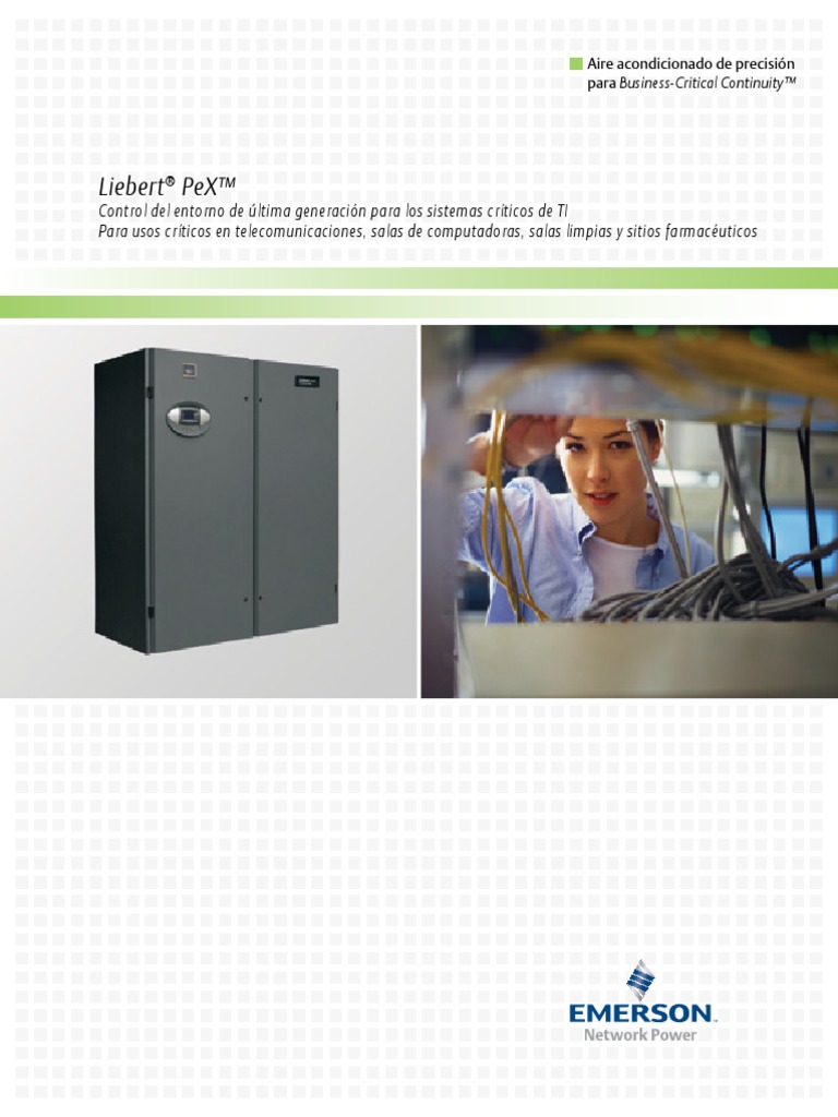 Liebert Pex Brochure Spanish Latam | PDF | Uso eficiente de energía ...