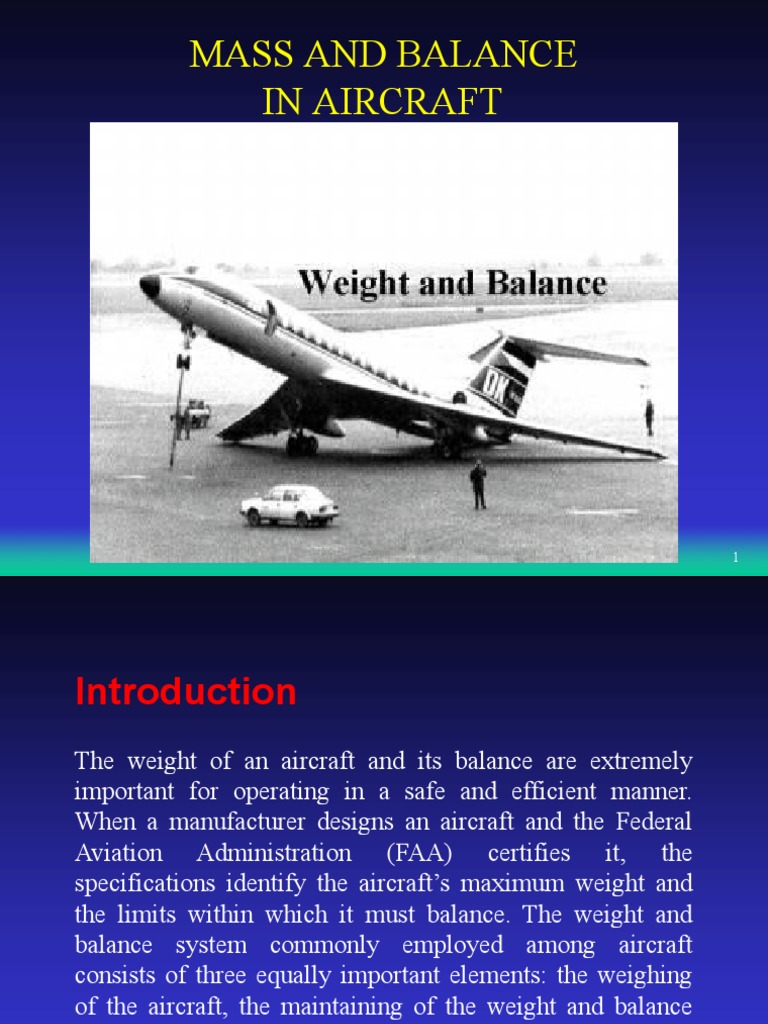 Weight and Balance | PDF | Aircraft | Aerospace
