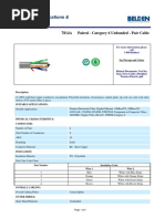 1.7 Belden 8760 Data Sheet | PDF | Wire | Electrical Conductor