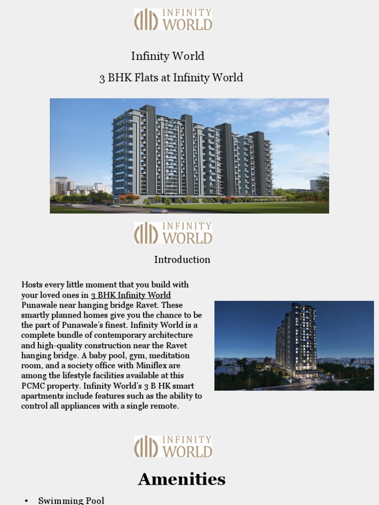 3 Bhk Infinity World Pdf