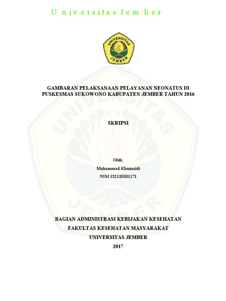 Neonatus 2 | PDF | Pengembangan Diri