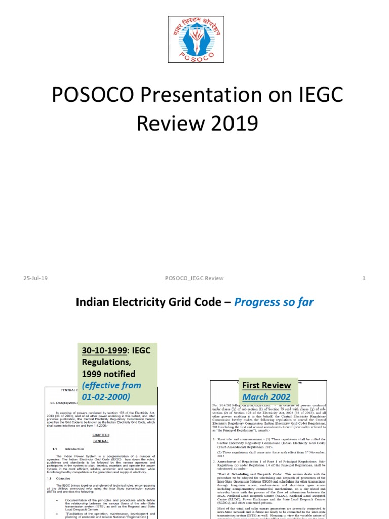 Iegc | PDF | Electrical Grid | Electric Power Transmission