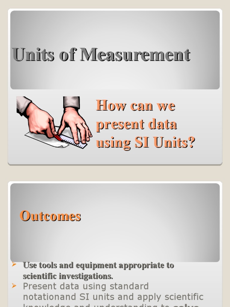 SI Units | PDF | Measurement | International System Of Units