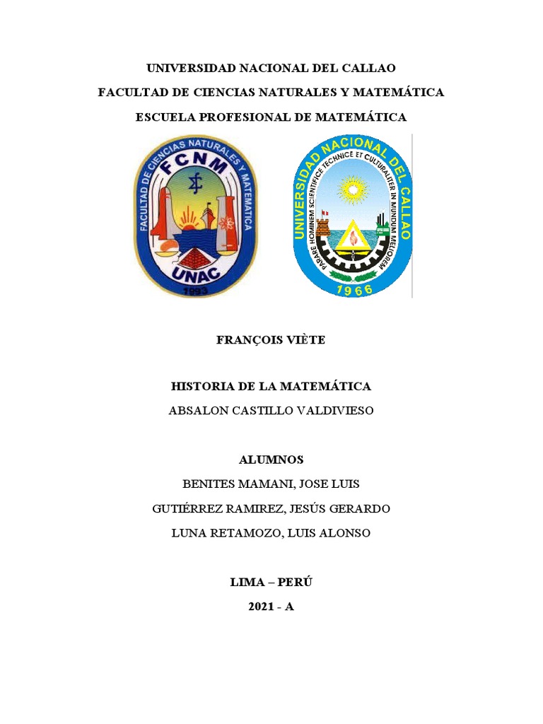 Francois Viete | PDF
