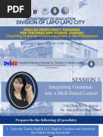 ACTION PLAN English Department | PDF | Lesson Plan | Teachers