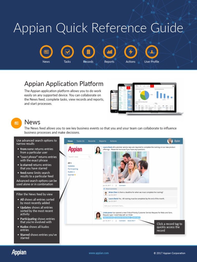Appian Quick Reference Guide | PDF | Computer Science | Computing