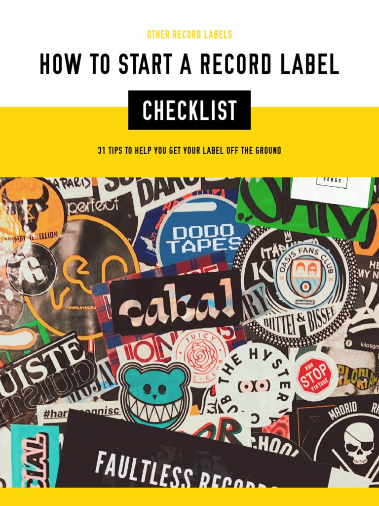 How To Start A Record Label: Checklist | PDF | Spotify | Social Media