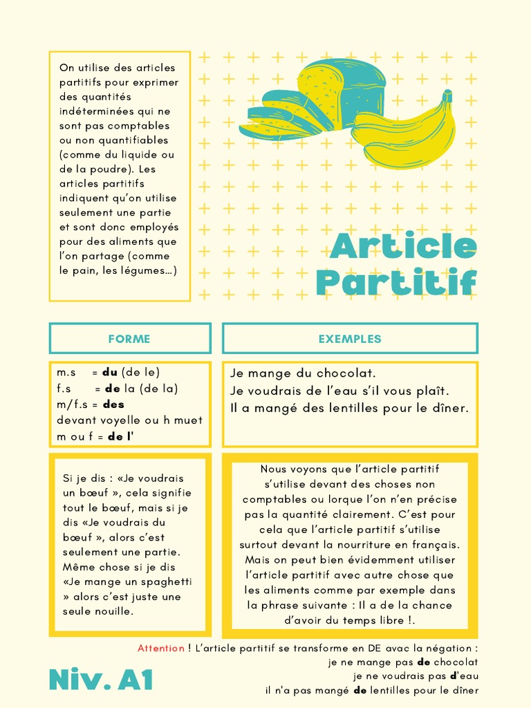 Article Partitif | PDF