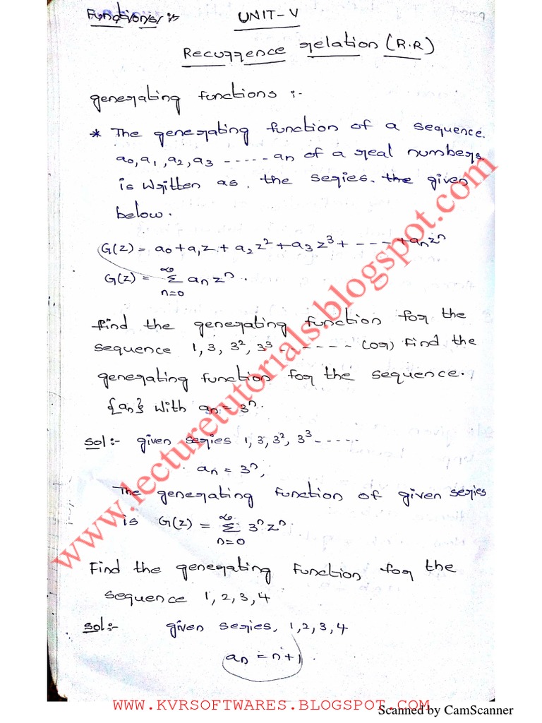 Mfcs-Unit-5 R16 | PDF