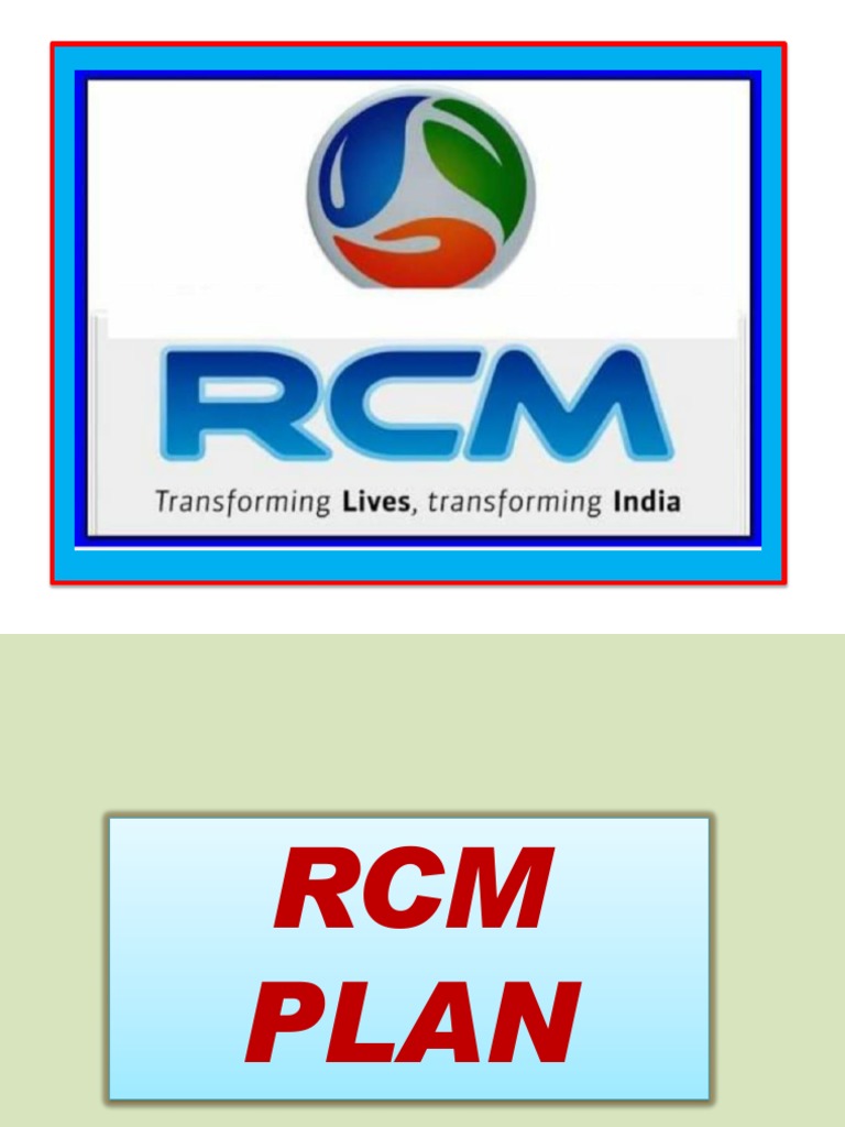 Calculation in RCM Plan | PDF